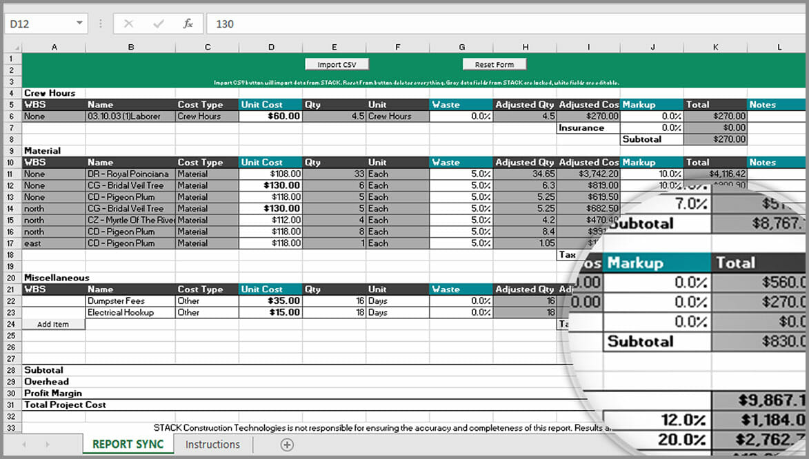 How To Calculate Construction Cost Estimate