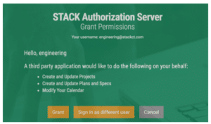 STACK API | STACK Developers Docs Authentication