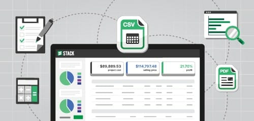 Estimate Your Way in STACK Estimating Software