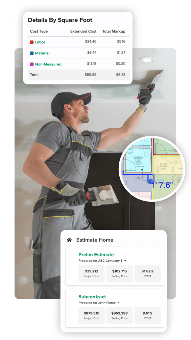 Drywall Contractors Takeoff & Estimating Software | STACK