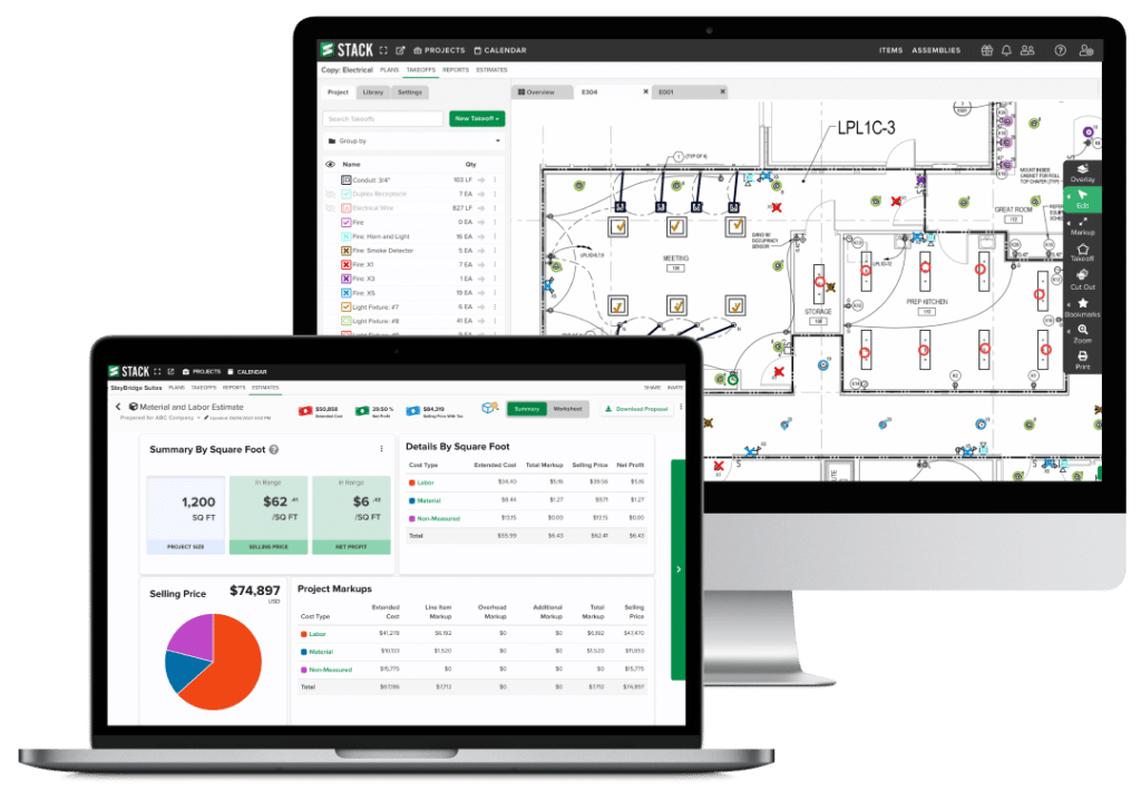 Electrical Takeoff & Estimating Software | STACK