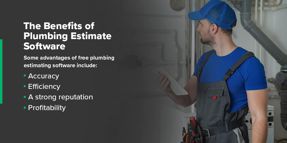 Free plumbing cost estimating and bidding software