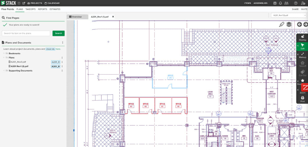The Power of Plan Overlay in Construction Takeoff Software