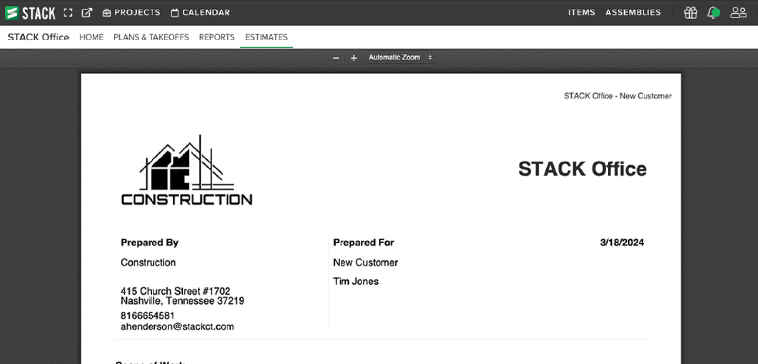 About Us - Who is STACK Construction Technologies?