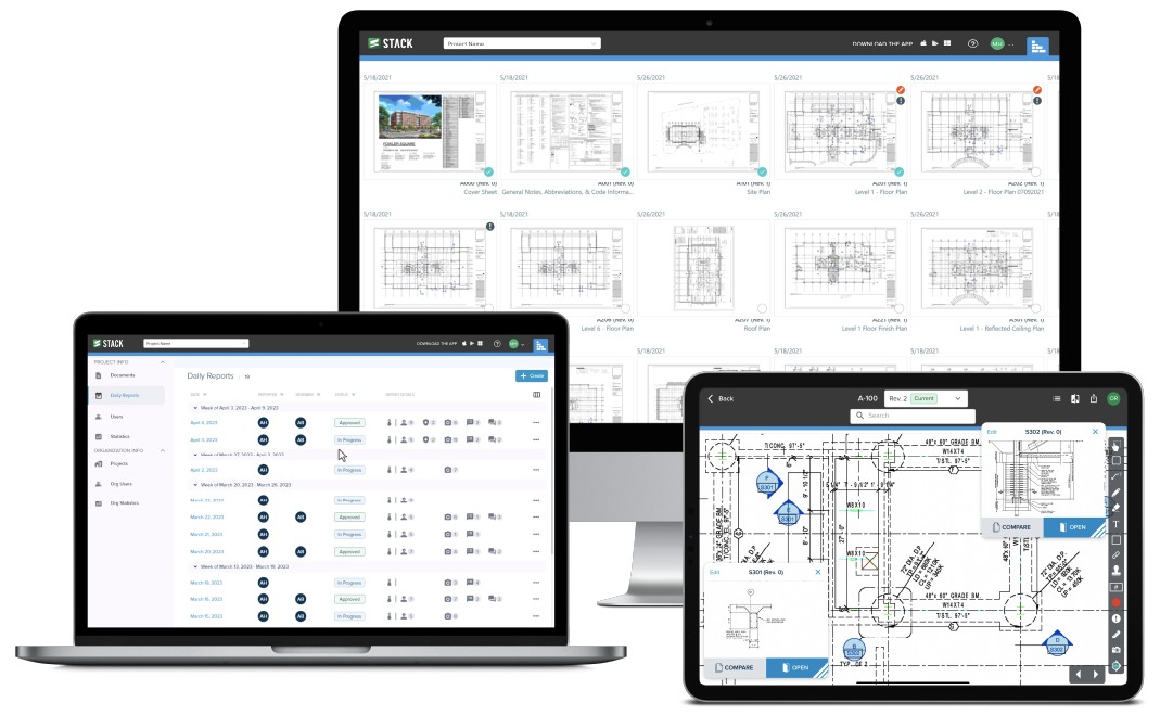 STACK Construire Opérer Logiciel de gestion de la construction