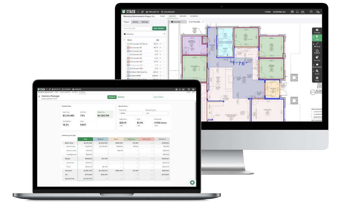 STACK Cloud-Based Construction Takeoff & Estimating Solution