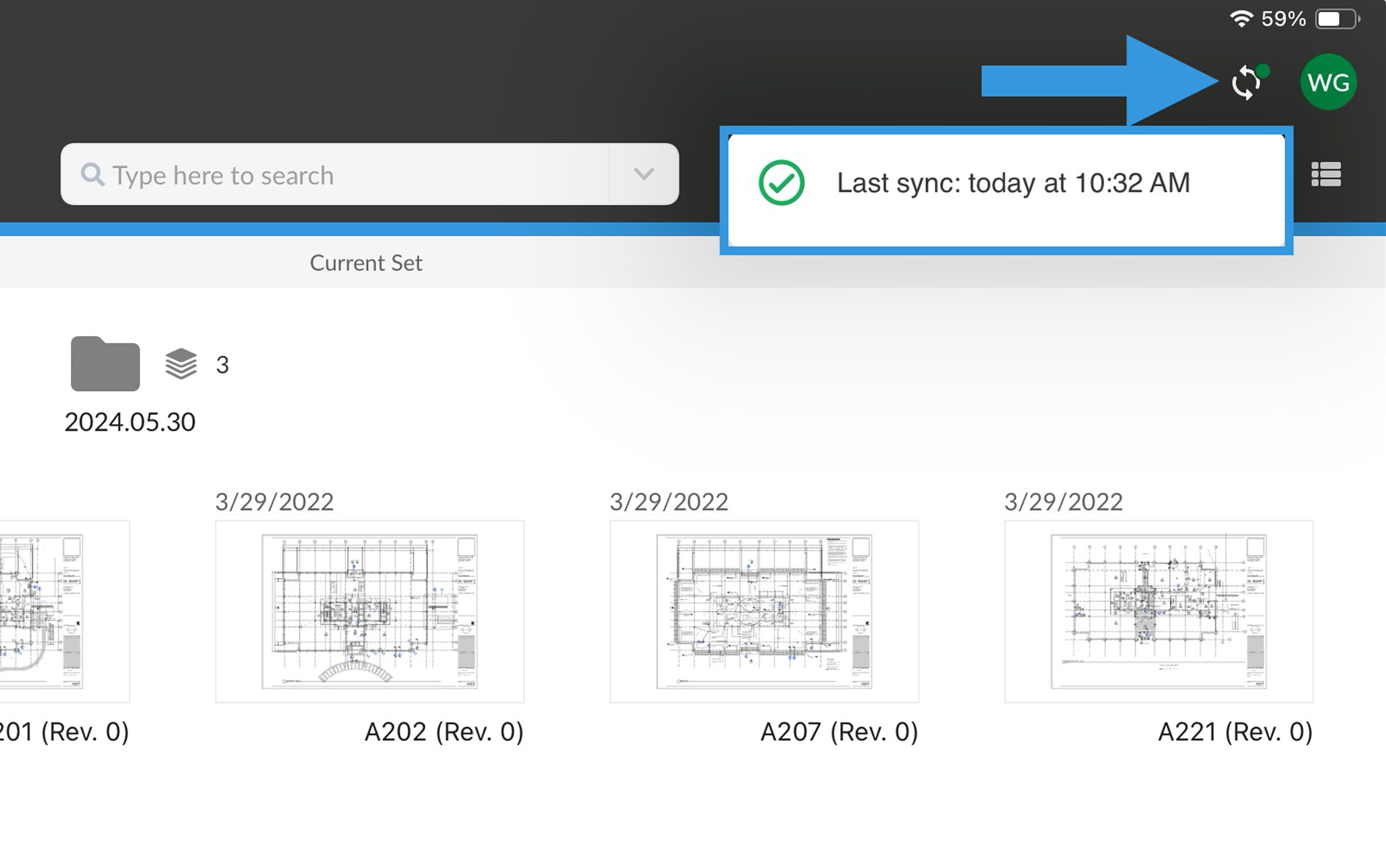 Sync Status Information - STACK Construction Technologies