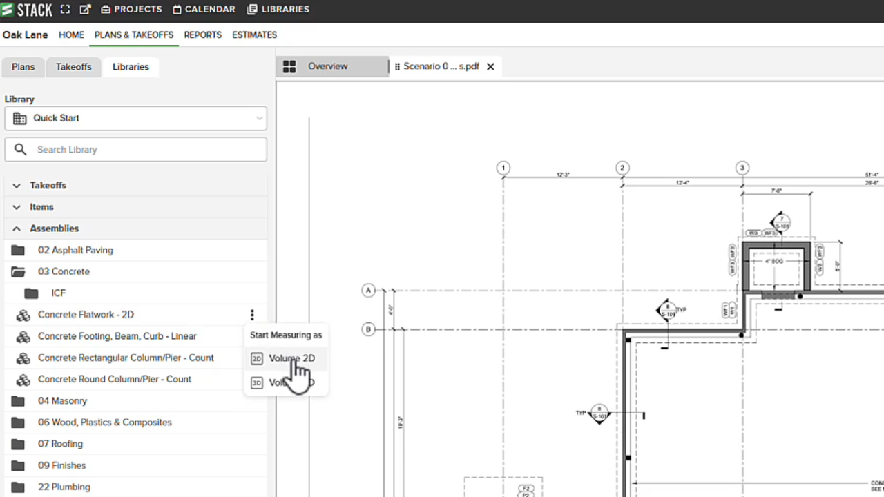 Auto-Create Takeoffs with Items & Assemblies - STACK Construction ...