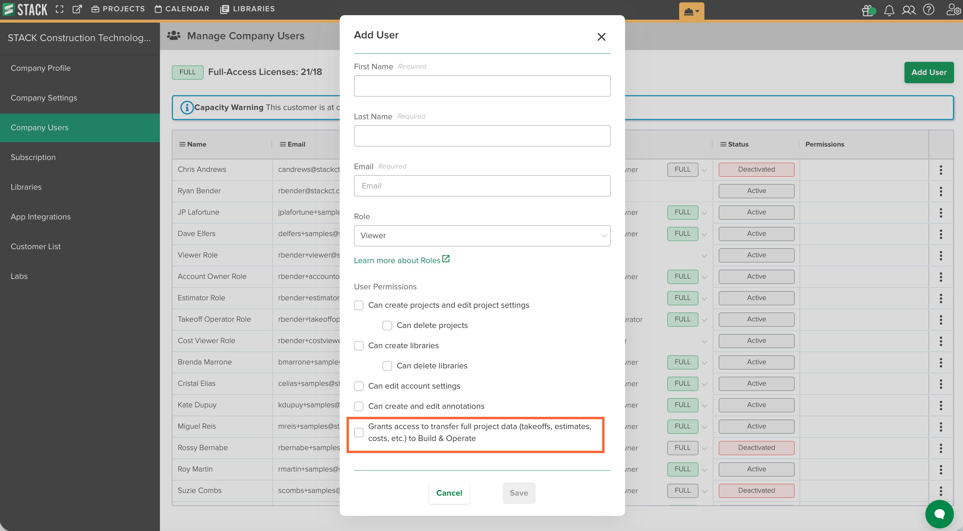 View More Takeoff & Estimate Information - STACK Construction Technologies
