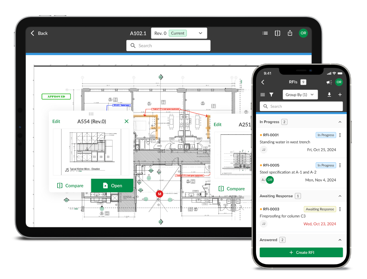 STACK | Construction Plan Viewer App for Field Productivity